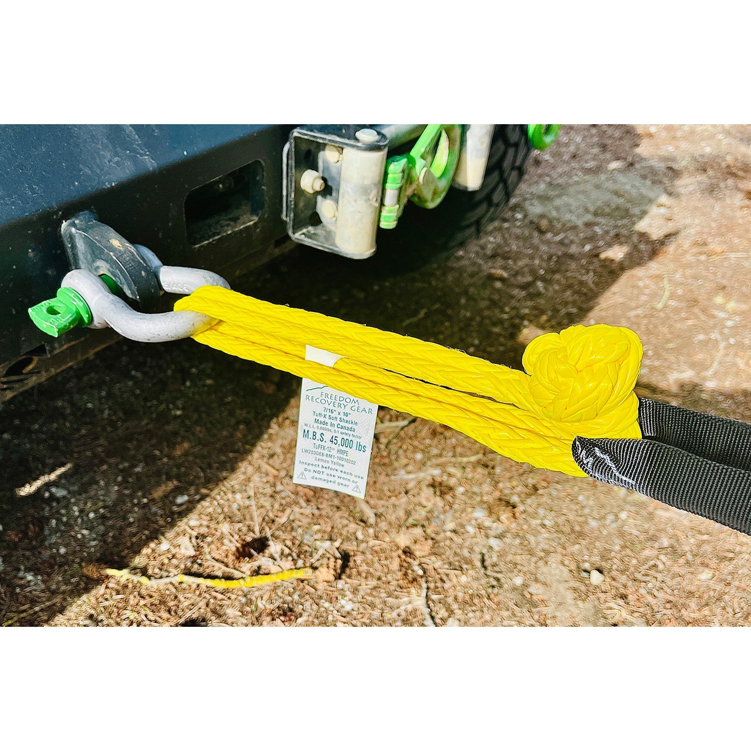 VAN BEEST GREEN PIN HARD SHACKLES